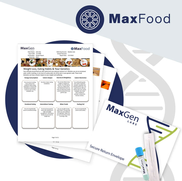 MaxFood Panel - DNA Lab Test | Nutra Nourish